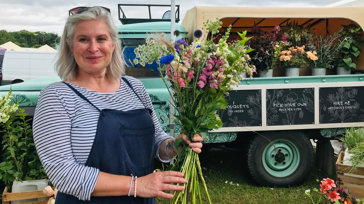 Flower farm blooms at Devon County Show | dartmouth-today.co.uk