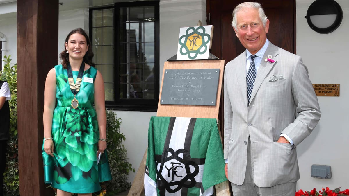 When the future King officially opened Devon YFC’s Rural Hub ...