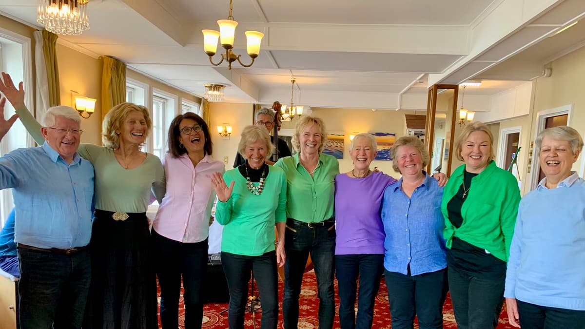 Spring lunch and musical mayhem boost befriending | dartmouth-today.co.uk