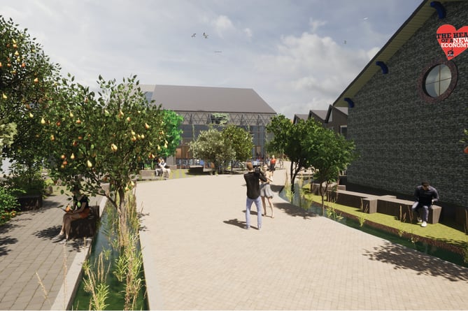 New vision for Dairy Crest site unveiled by Totnes community developers ...