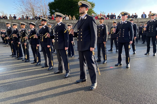 Last passing out ceremony of the year at the BRNC | dartmouth-today.co.uk