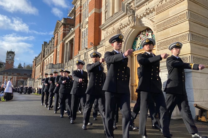 Last passing out ceremony of the year at the BRNC | dartmouth-today.co.uk
