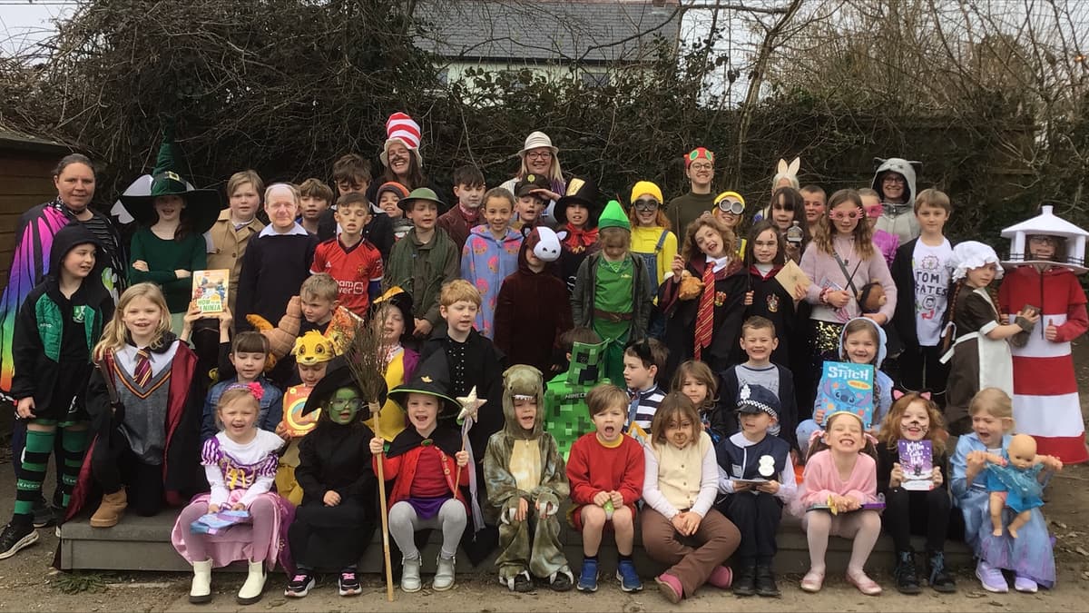 Diptford pupils embrace World Book Day with enthusiasm | dartmouth ...