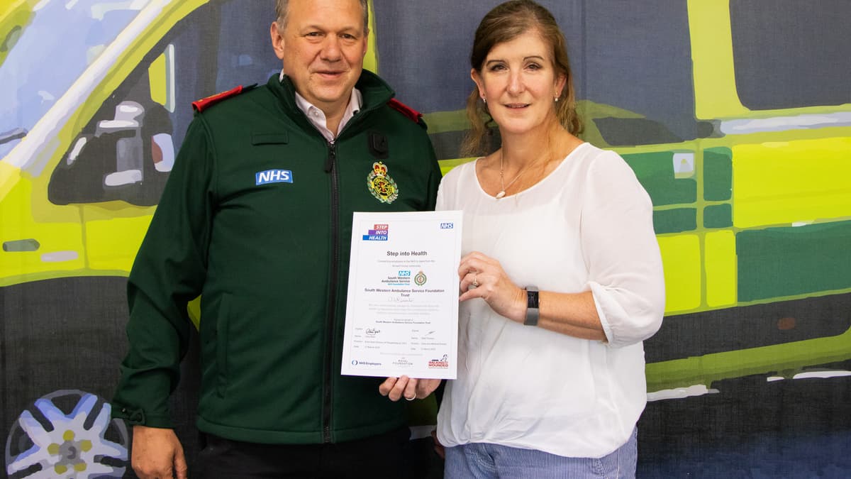 SWASFT signs Step into Health pledge to support Armed Forces ...