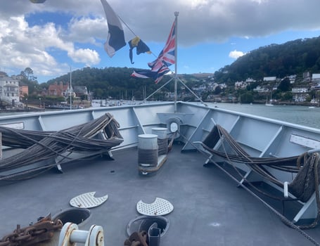 A visit to HMS Mersey at Dartmouth Regatta | dartmouth-today.co.uk