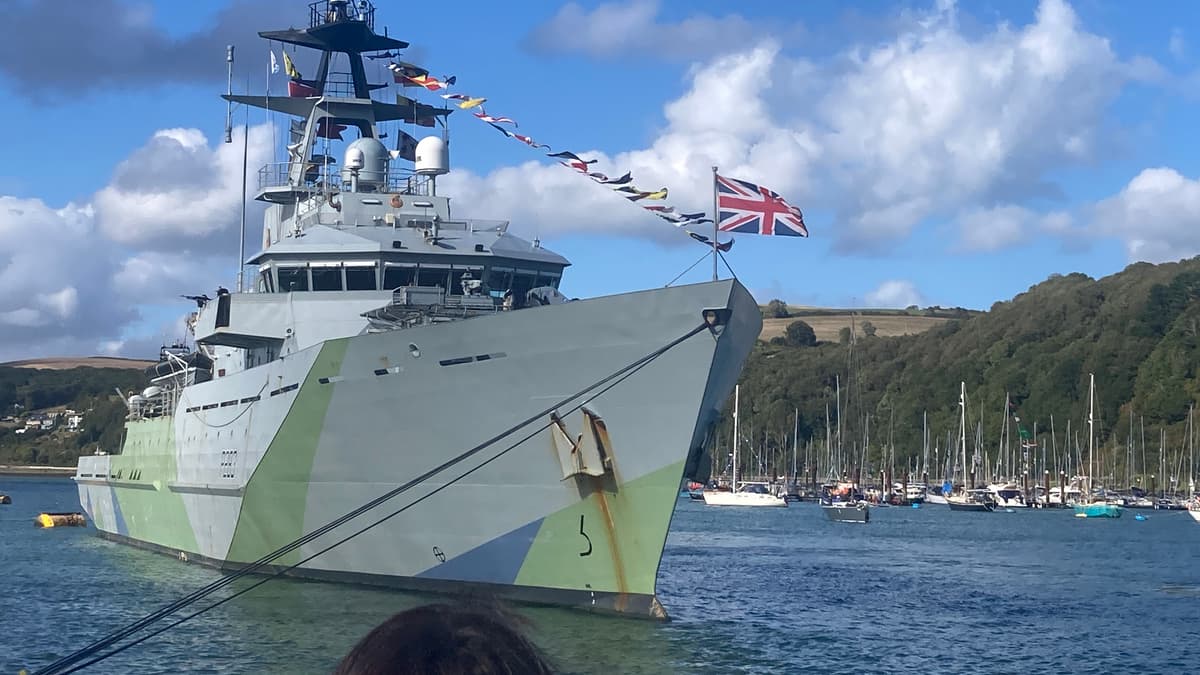 A visit to HMS Mersey at Dartmouth Regatta | dartmouth-today.co.uk