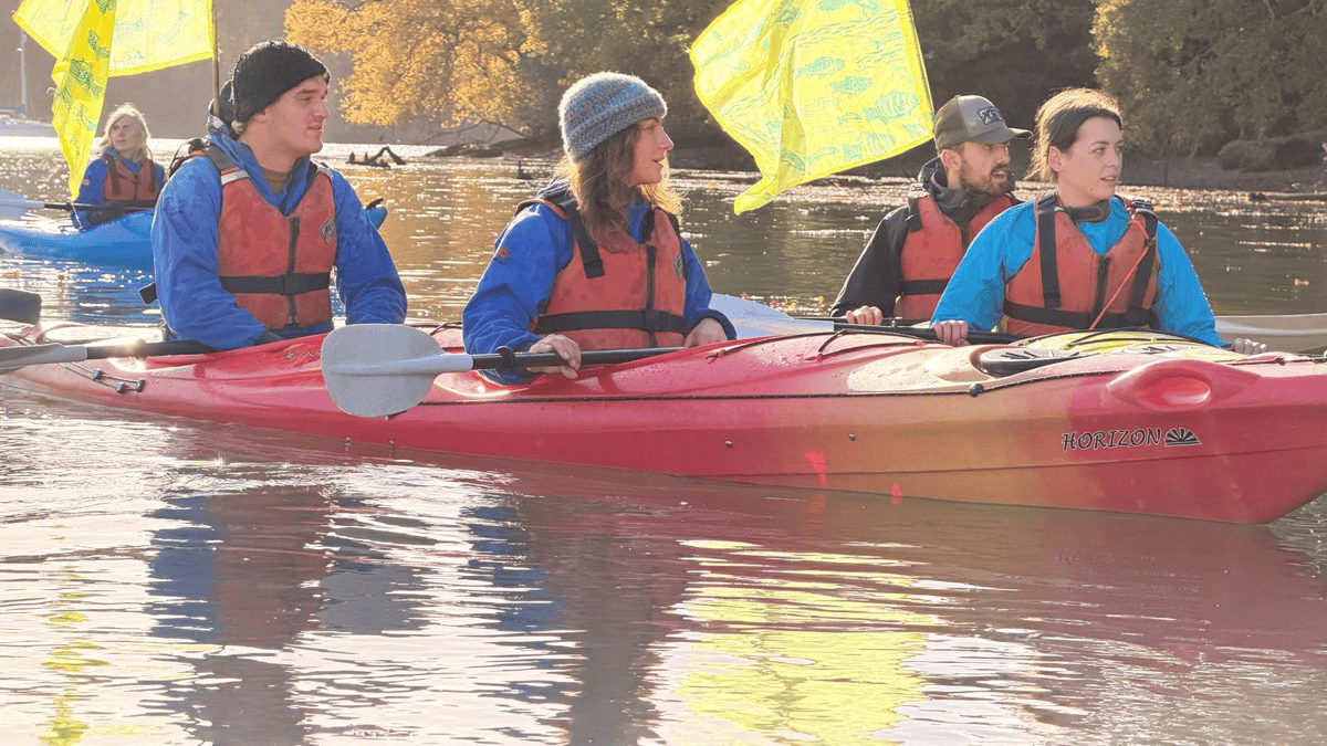 Join the kayak flotilla for a cleaner Dart | dartmouth-today.co.uk