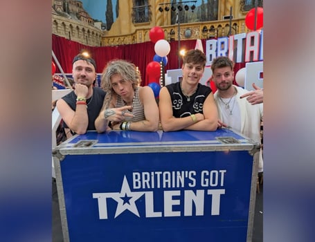 SOS band storms to next round of Britain's Got Talent with four yeses ...