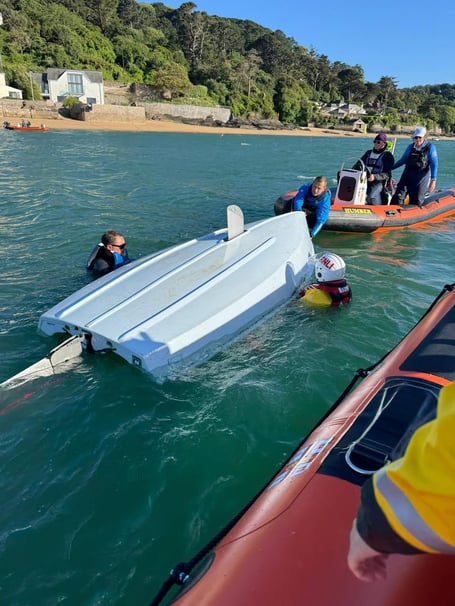 Salcombe RNLI showcases coordination in water rescue | dartmouth-today ...